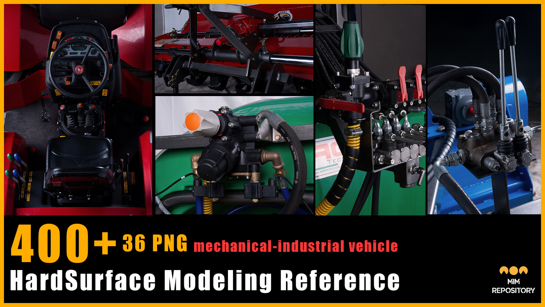 ArtStation - 400 + 36 png Hard Surface Modeling Reference | Resources