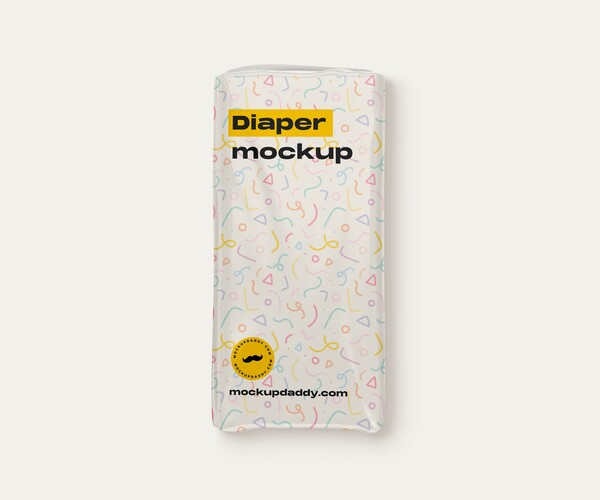 ArtStation - Big Diaper Bag Mockup | Artworks