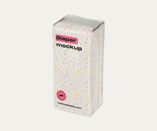 ArtStation - Big Diaper Bag Mockup | Artworks