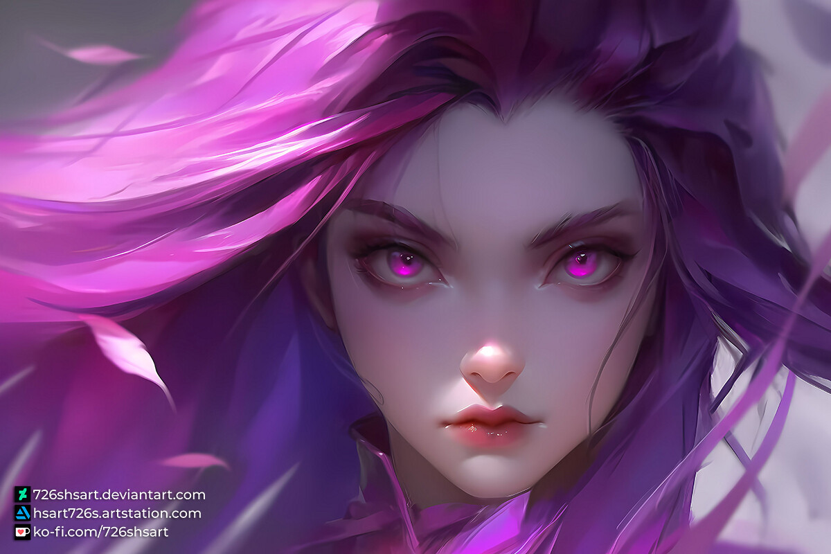 ArtStation - (23) Violet (Image + Prompt) | Artworks