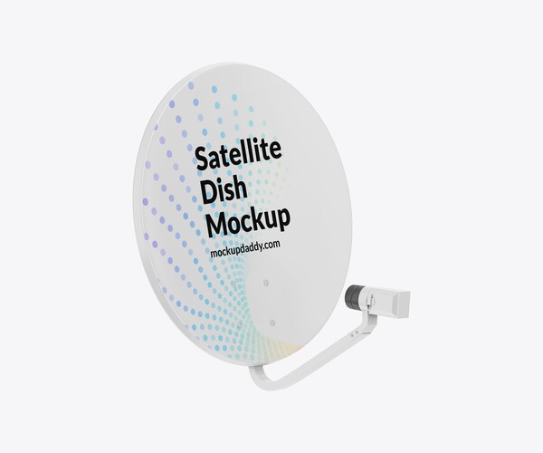 ArtStation - Satellite Dish Antenna Mockup | Artworks