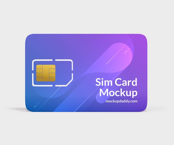 ArtStation - Sim Card Mockup | Artworks