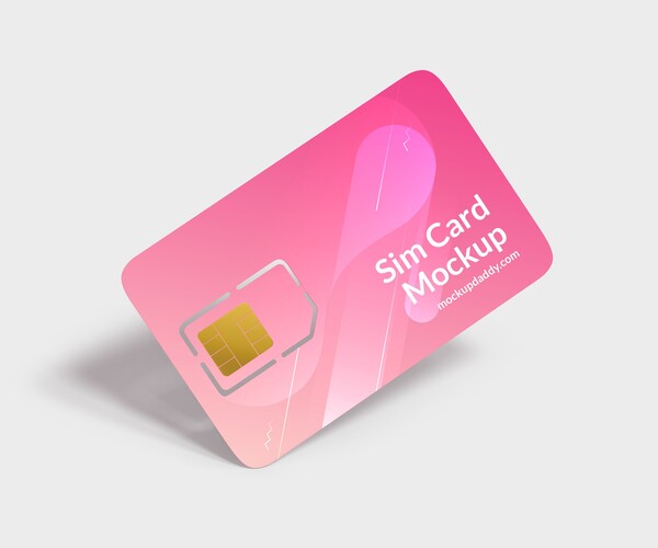 ArtStation - Sim Card Mockup | Artworks