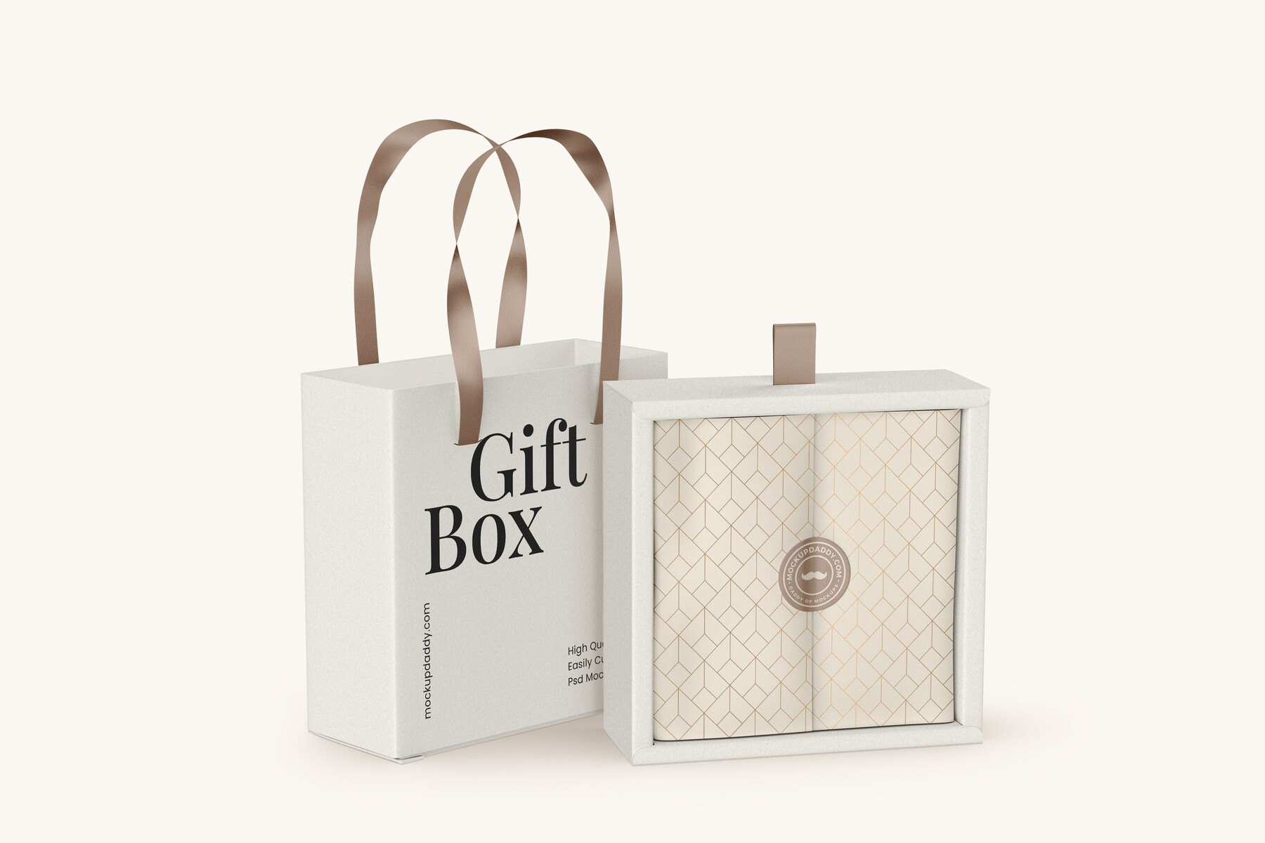 ArtStation - Square Gift Box Mockup | Artworks