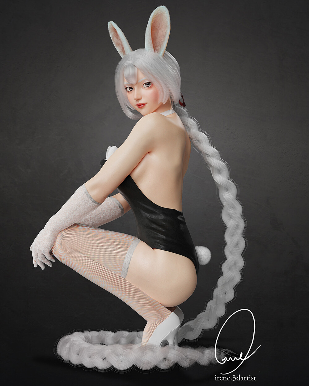 ArtStation - Blender Hair Style_Braid | Game Assets