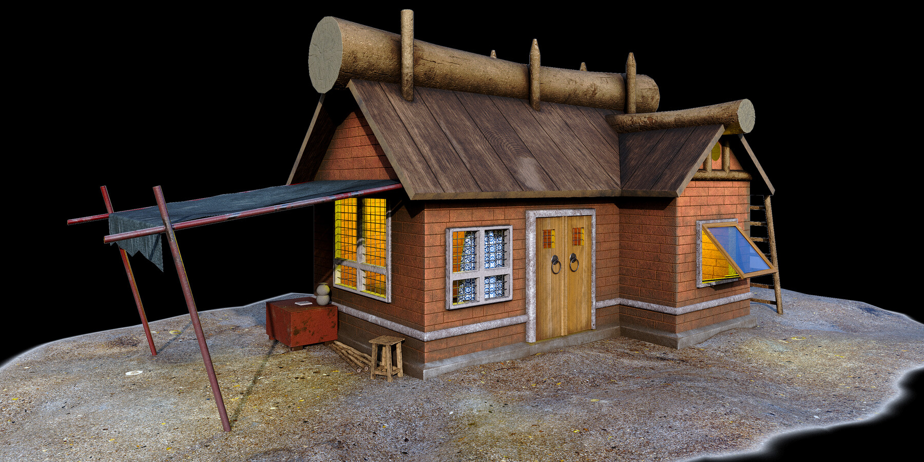 ArtStation - House Game Ready 4 | Game Assets