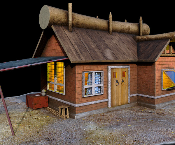 ArtStation - House Game Ready 4 | Game Assets