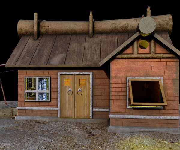 ArtStation - House Game Ready 4 | Game Assets