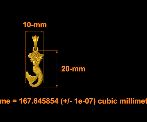 ArtStation - mermaid pendant | mermaid jewelry file | mermaid 3D stl ...