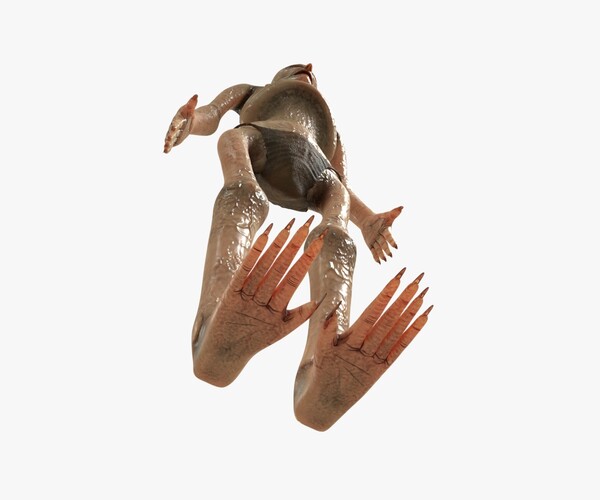 ArtStation - 3D Model: Humanoid Horror Creature | Resources