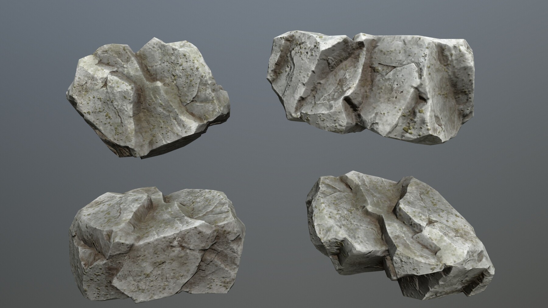 ArtStation - Rock Set 5 | Game Assets
