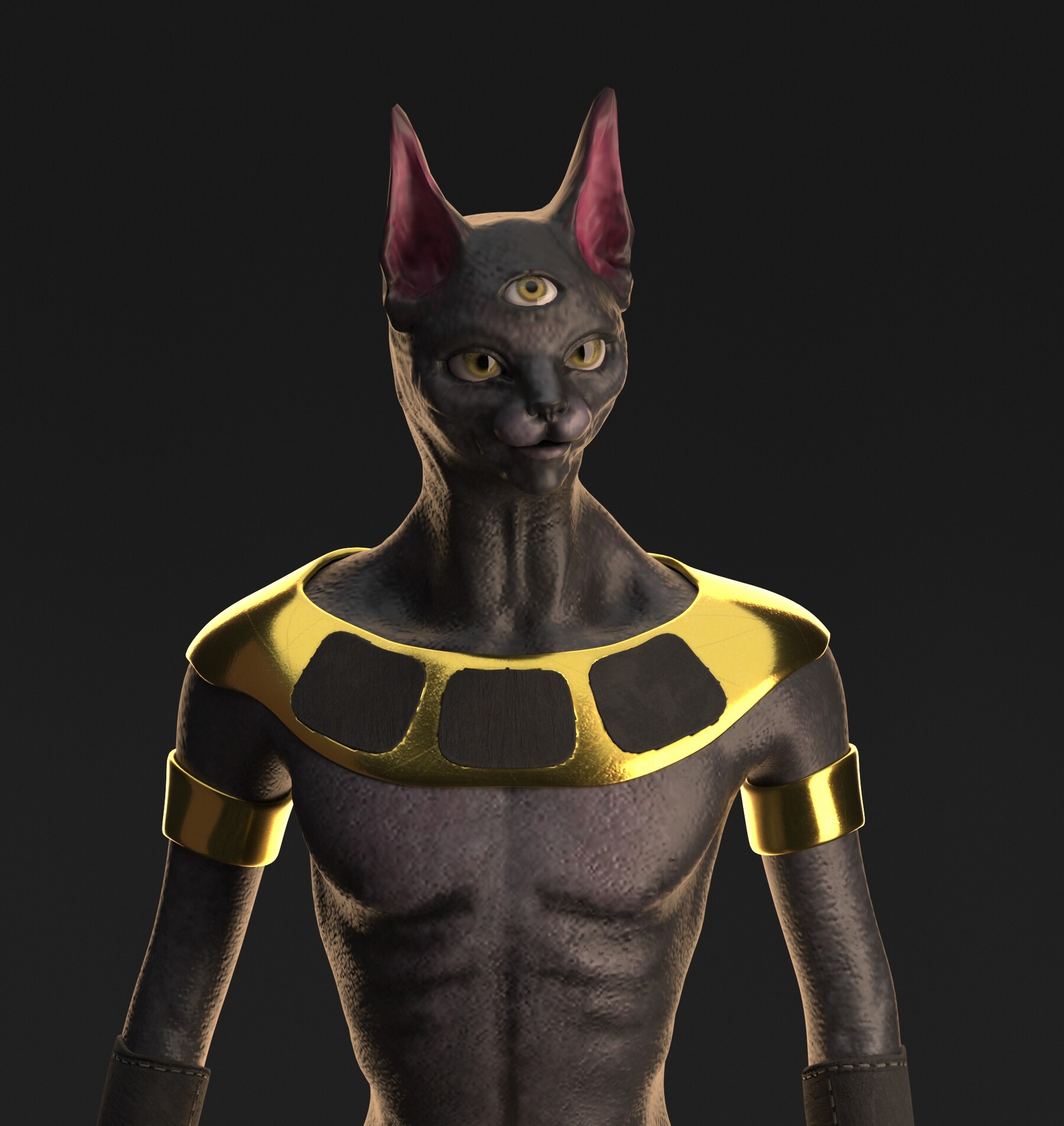 ArtStation - cat man | Game Assets