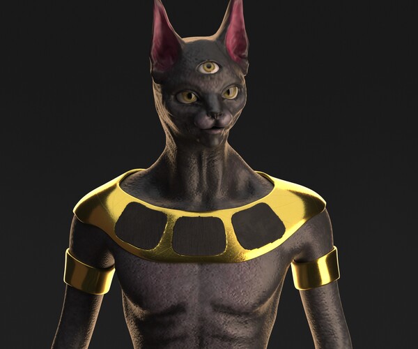 ArtStation - cat man | Game Assets