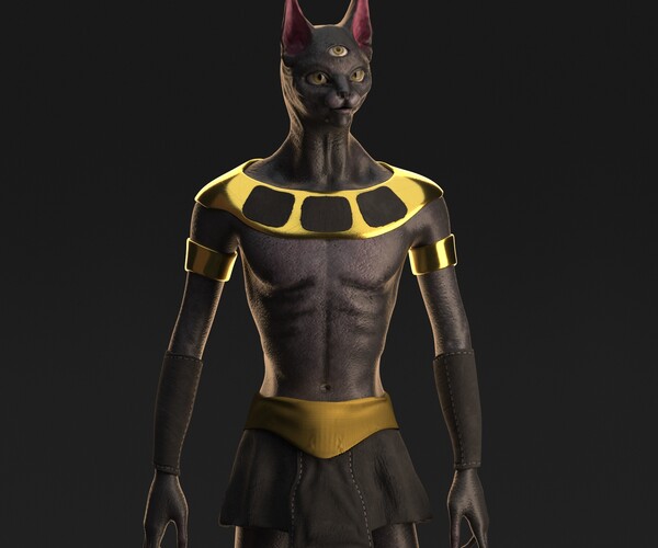 ArtStation - cat man | Game Assets