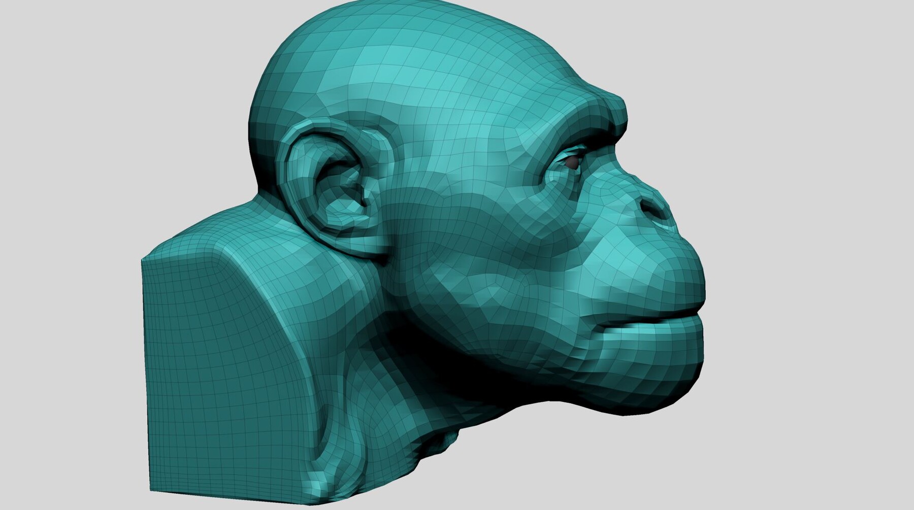ArtStation - Chimp Head | Resources