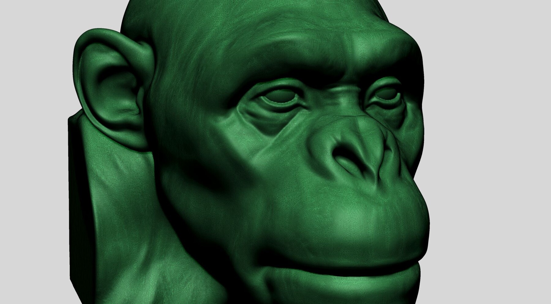 ArtStation - Chimp Head | Resources