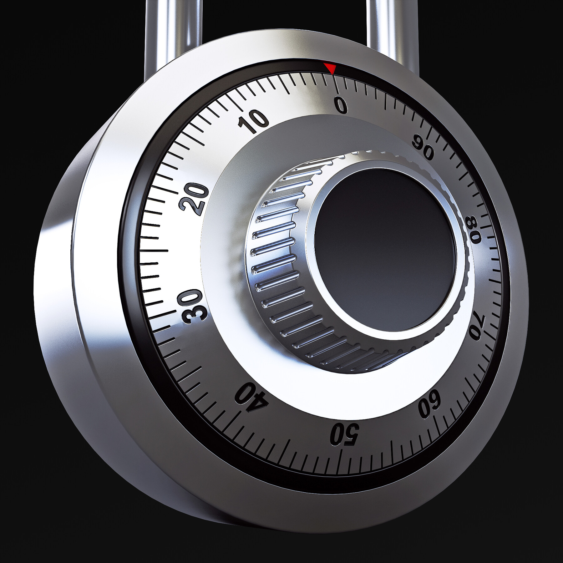 ArtStation - Dial Combination Padlock v 1 | Resources