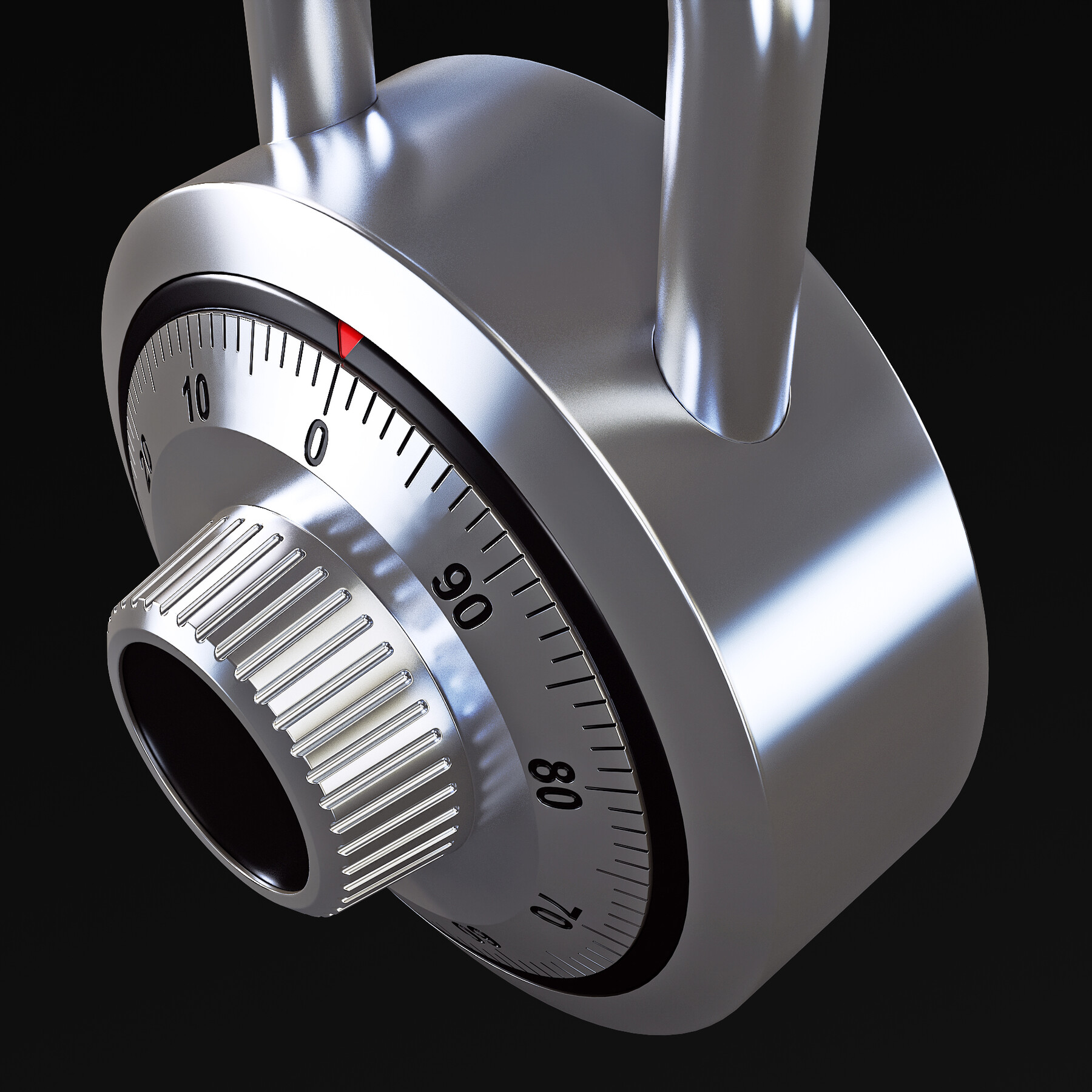 ArtStation - Dial Combination Padlock v 1 | Resources