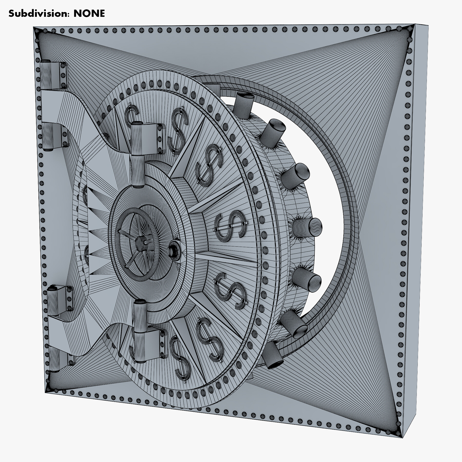 ArtStation - Bank Vault Door v 2 | Resources