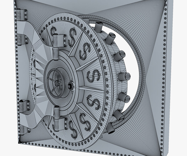 ArtStation - Bank Vault Door v 2 | Resources