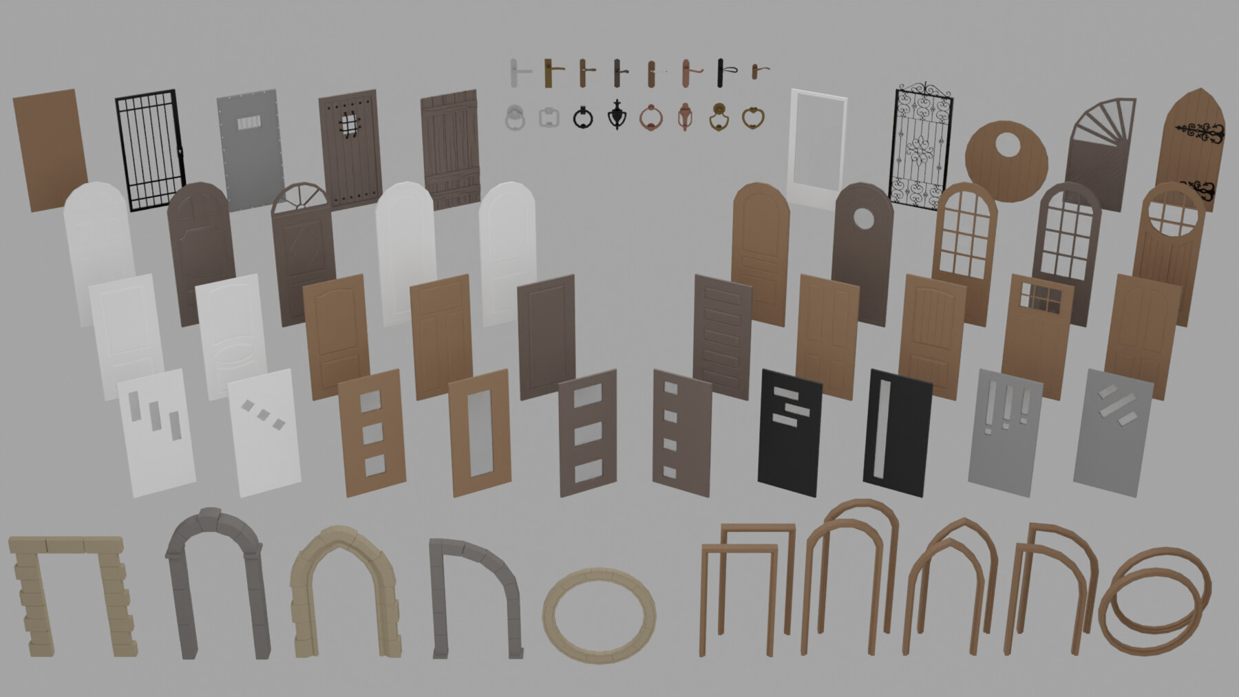 ArtStation - Door pack | Game Assets