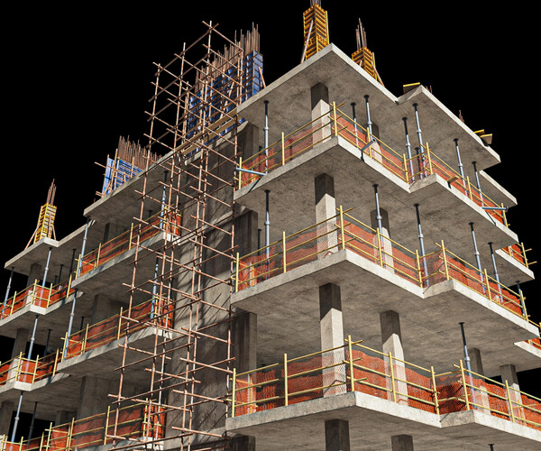 ArtStation - Modular Building Vol 07 | Resources