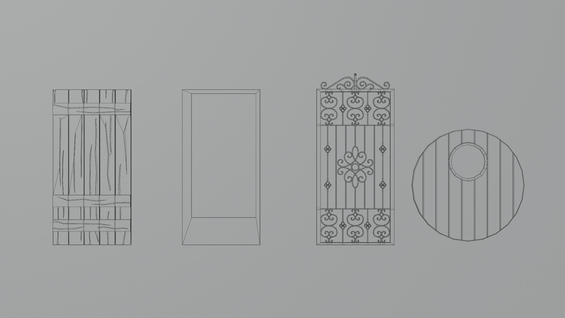 ArtStation - Door pack | Game Assets