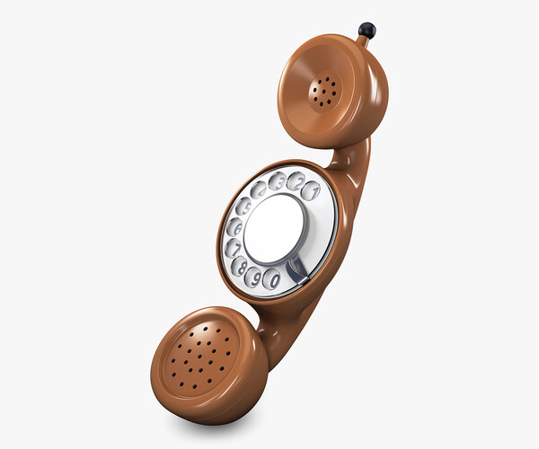 ArtStation - Funny Rotary Mobile Phone v 1 | Resources