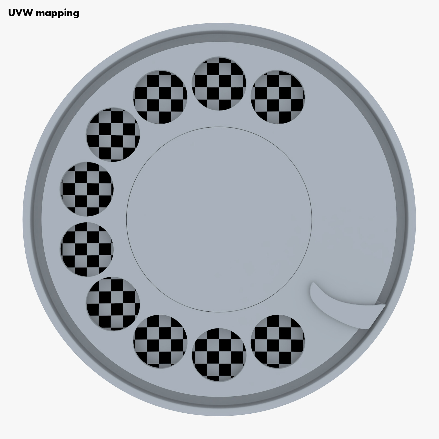 ArtStation - Rotary Phone Dial v 1 | Resources