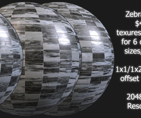 ArtStation - Zebra - Tile | Game Assets