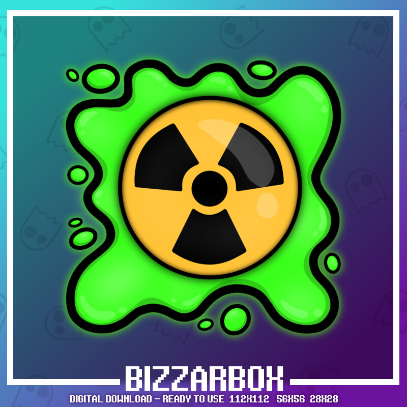 ArtStation - Twitch Emote: Toxic Splat | Artworks