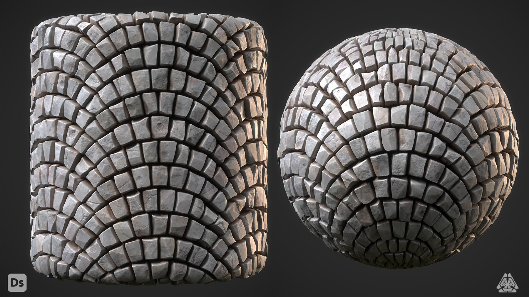 ArtStation - 8 High Quality Stylized Stone Material | Game Assets