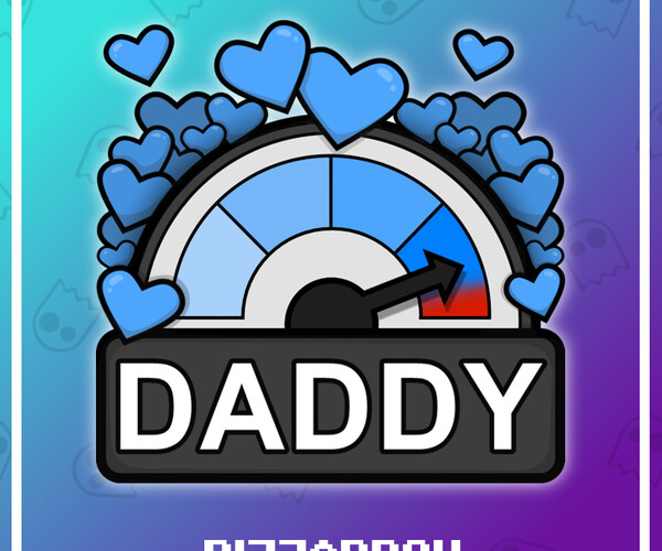 ArtStation - Twitch Emote: Daddy Meter | Artworks