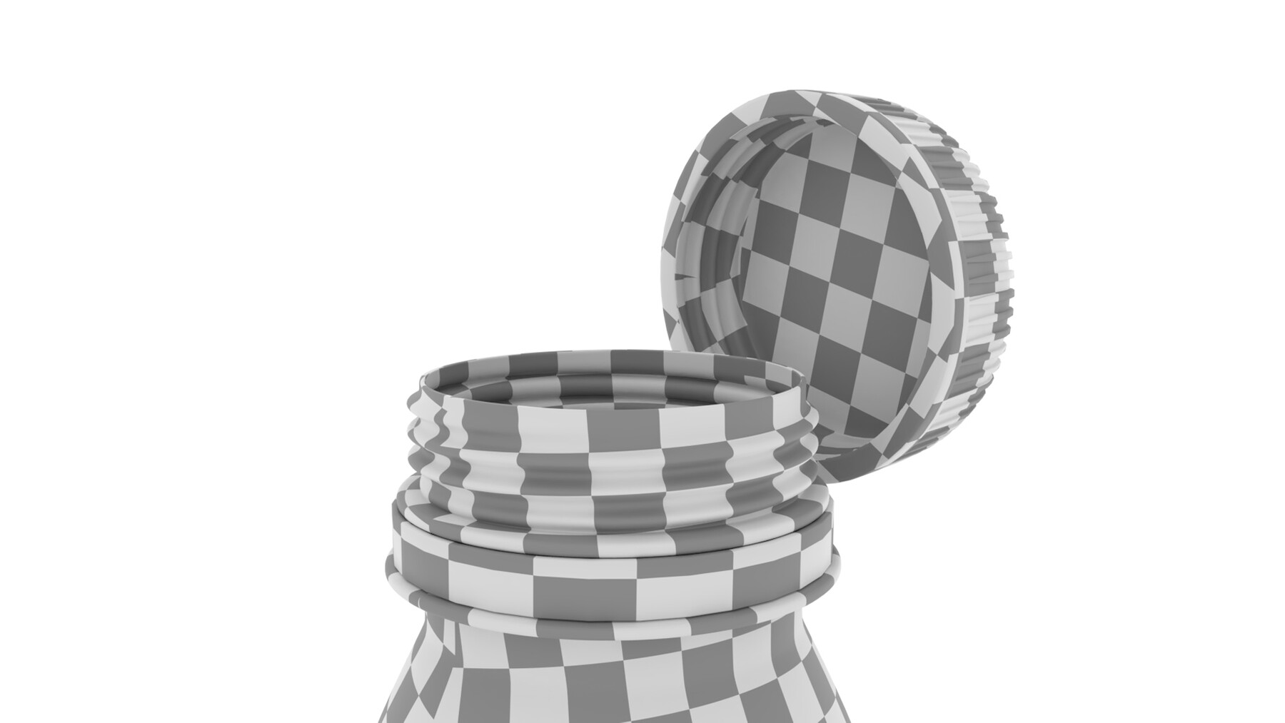 ArtStation - 3D Model: Plastic Water Bottle Small | Resources