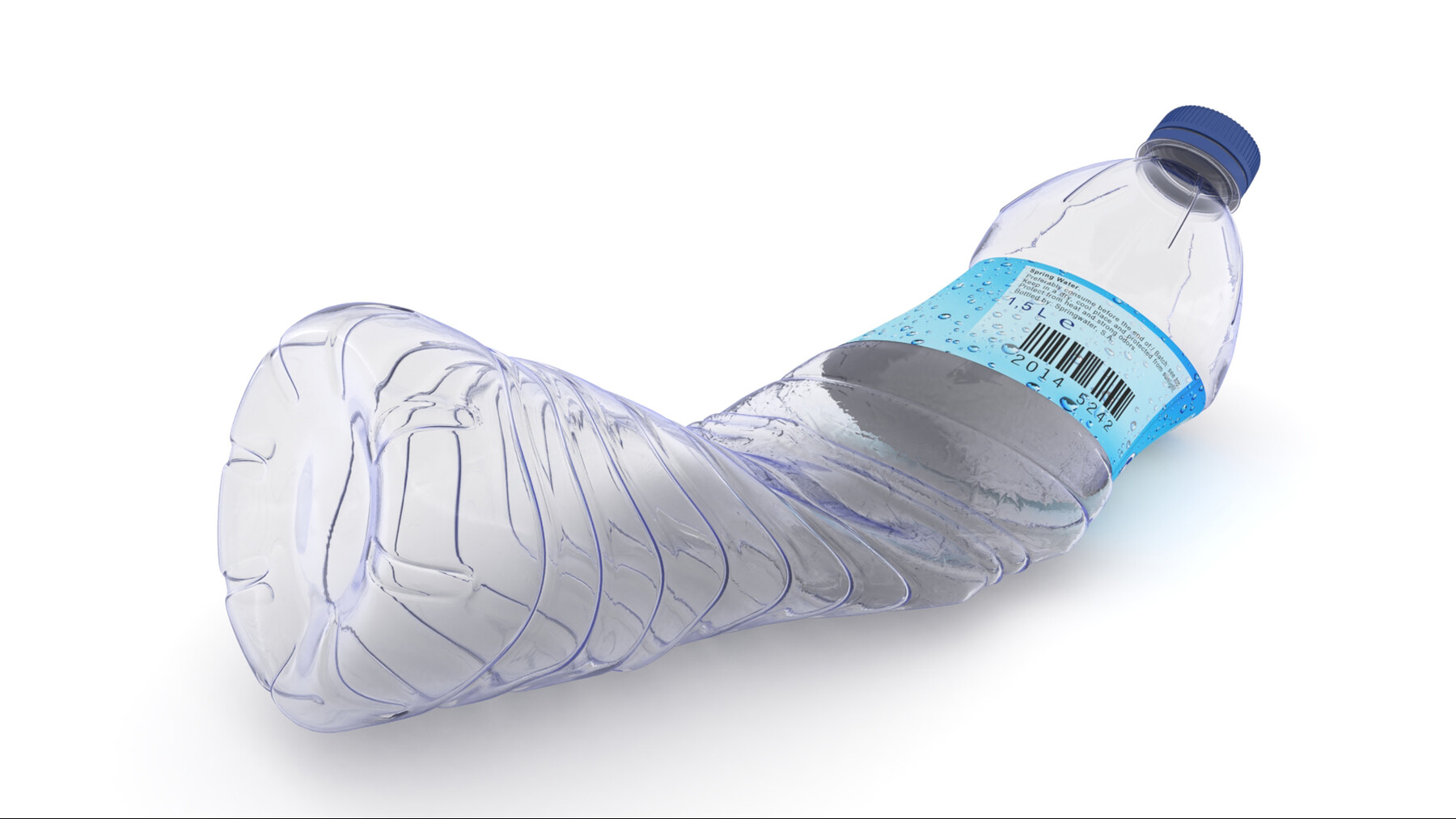 ArtStation - 3D Model: Plastic Water Bottle Big | Resources