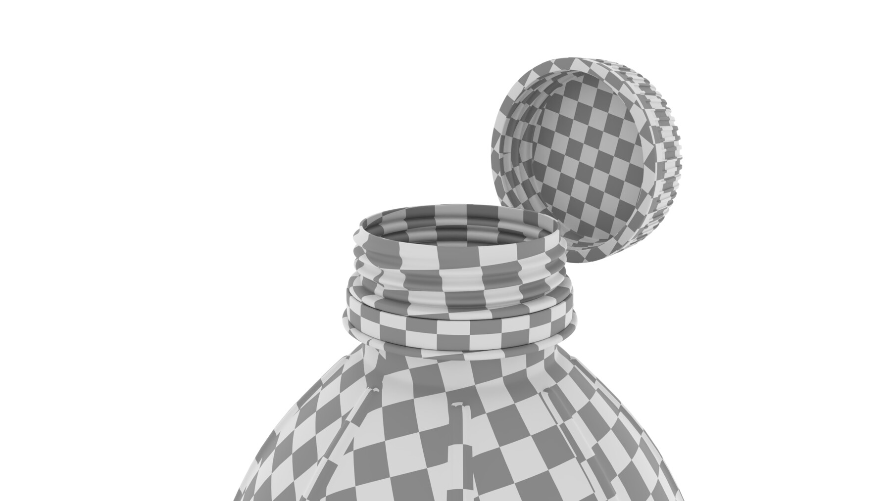 ArtStation - 3D Model: Plastic Water Bottle Big | Resources