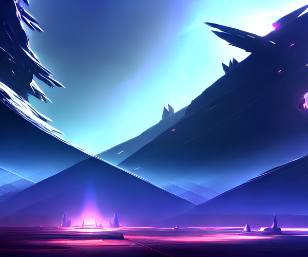 ArtStation - Final Fantasy style Landscape | Artworks