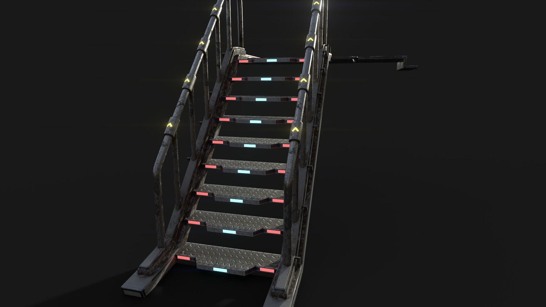 ArtStation - Scifi Stairs | Resources