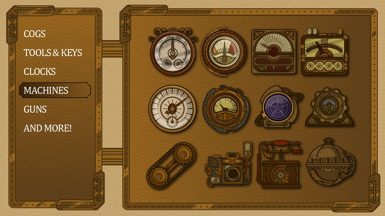 ArtStation - 100 Steampunk Assets | Game Assets