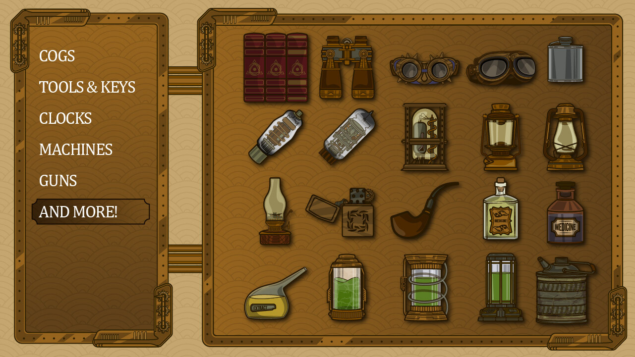 ArtStation - 100 Steampunk Assets | Game Assets