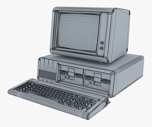 ArtStation - Retro Computer Collection volume 1 | Resources