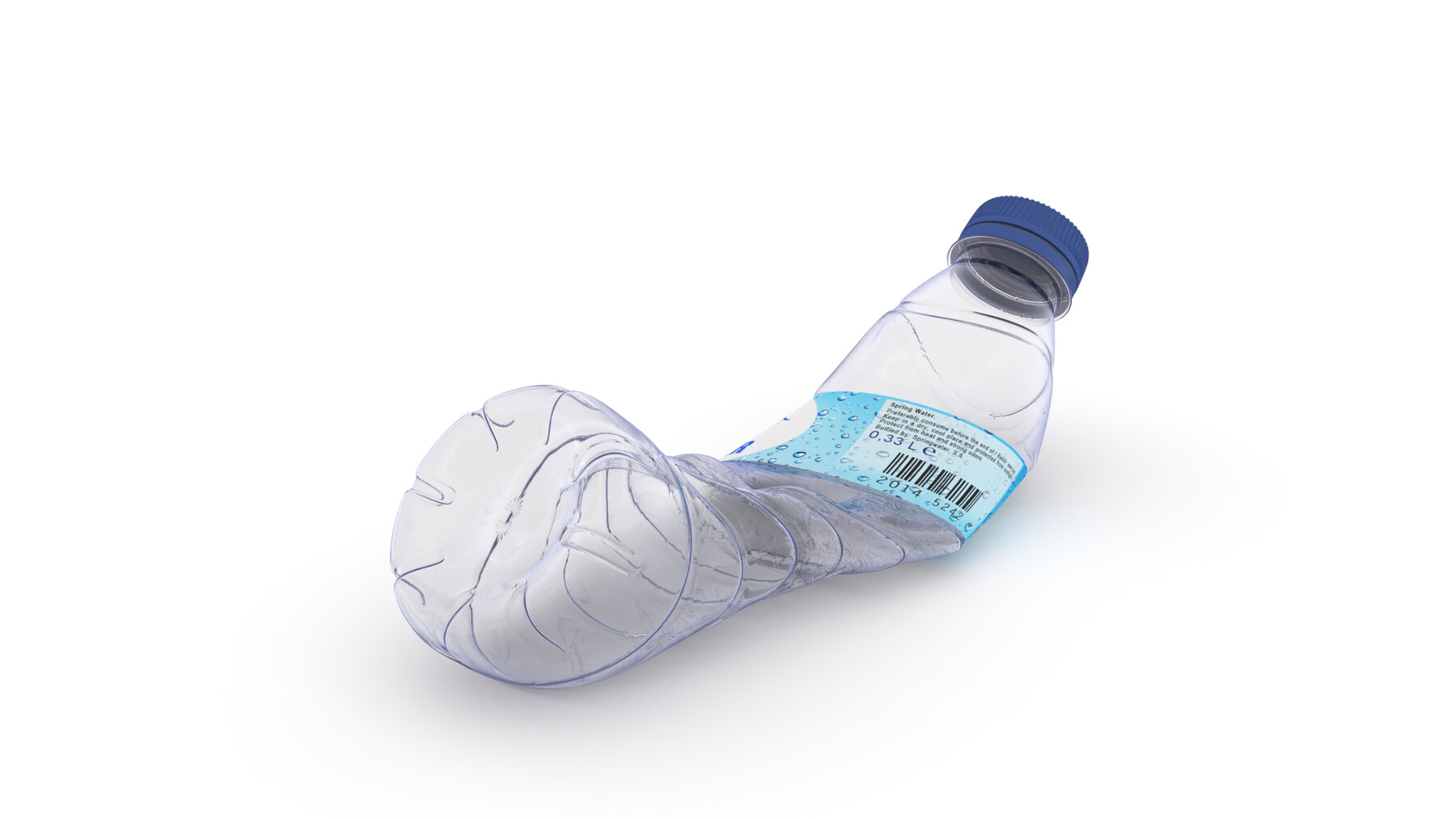 ArtStation - 3D Model: Plastic Water Bottle Collection | Resources