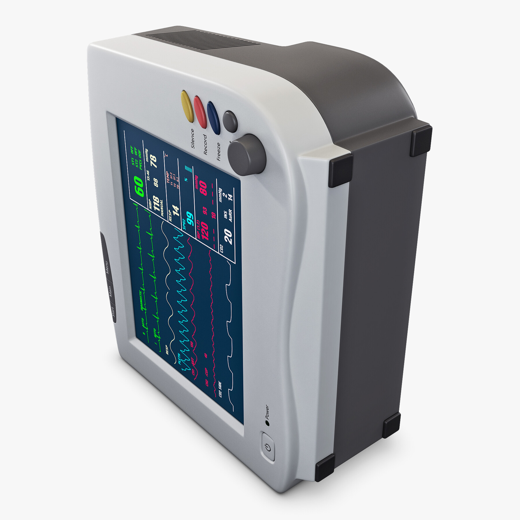 ArtStation - Medical Monitor v 1 | Resources