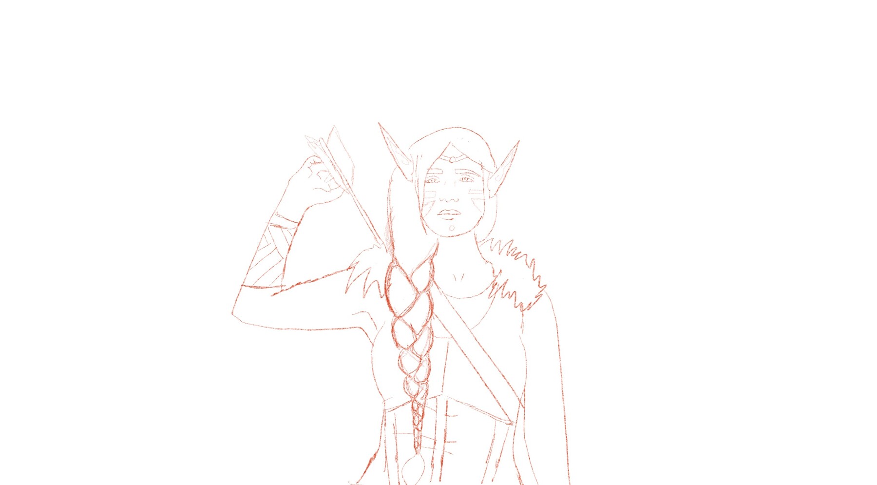 ArtStation - Half body sketch | Artworks