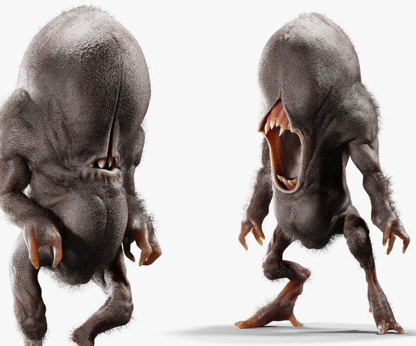 ArtStation - Tick Monster | Game Assets