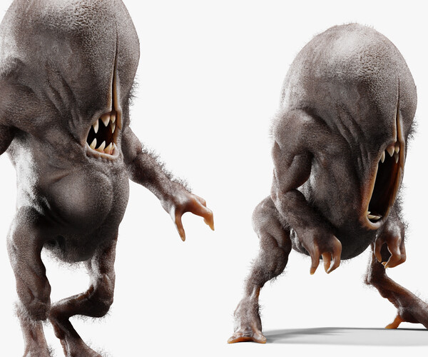 ArtStation - Tick Monster | Game Assets