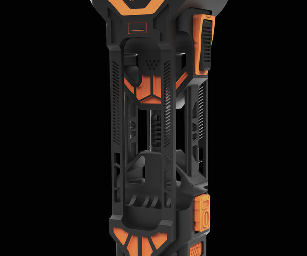 ArtStation - sci-fi pillar kit - vol1 | Resources