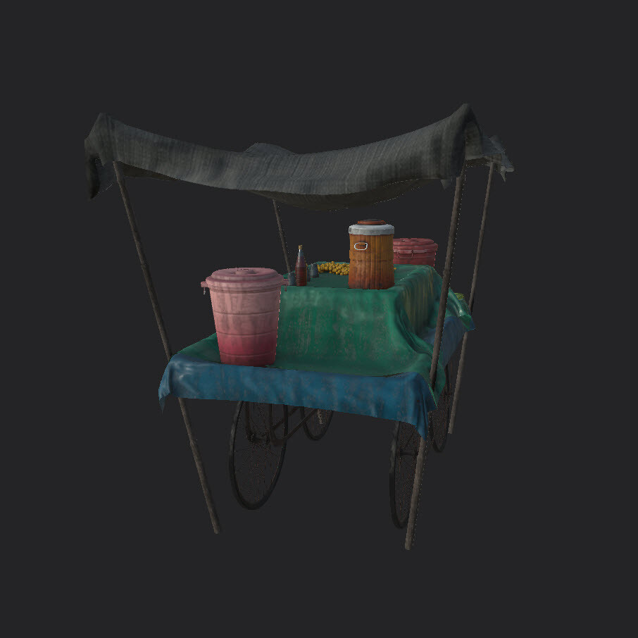 ArtStation - Lemon Water Cart | Resources