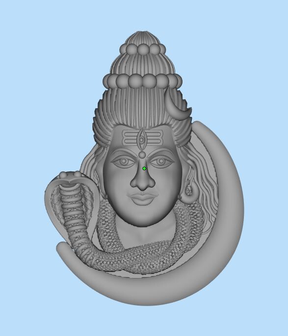 ArtStation - Shiva Pendant |shiva CAD file | shiva jewelry file ...