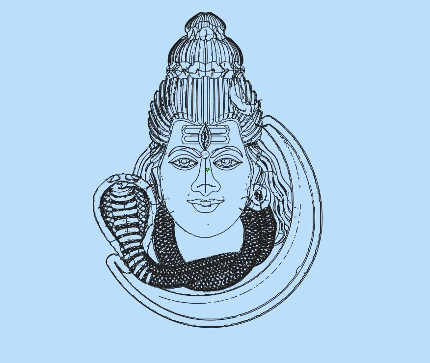 ArtStation - Shiva Pendant |shiva CAD file | shiva jewelry file ...